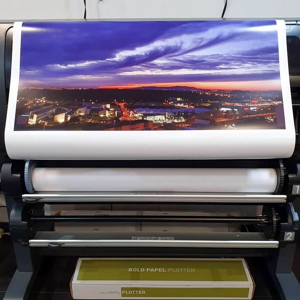 Posters papel fotográfico – tamanho personalizado - Centros Arco-Íris